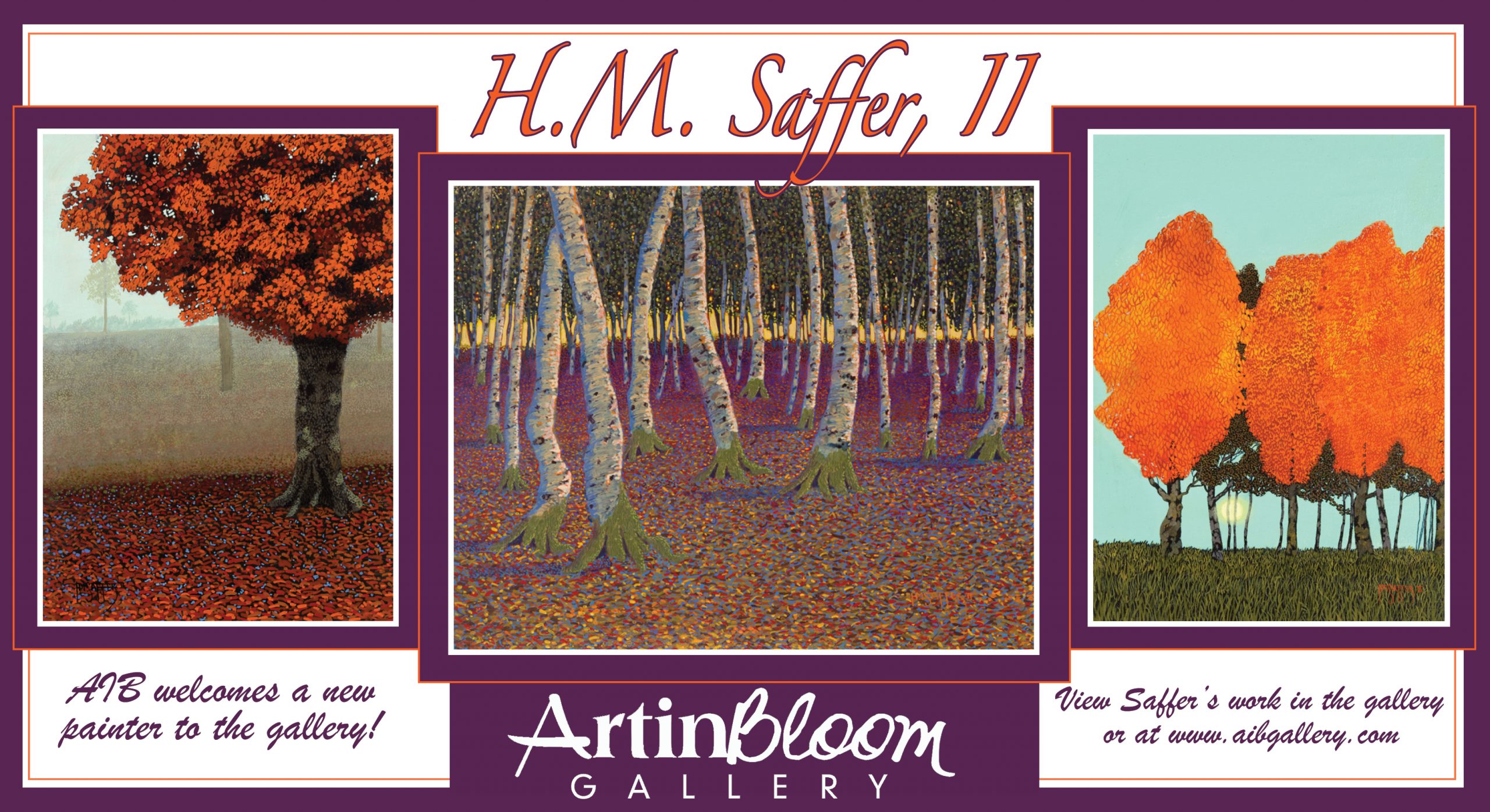 H.M. Saffer, II – Painter - Art in Bloom Gallery